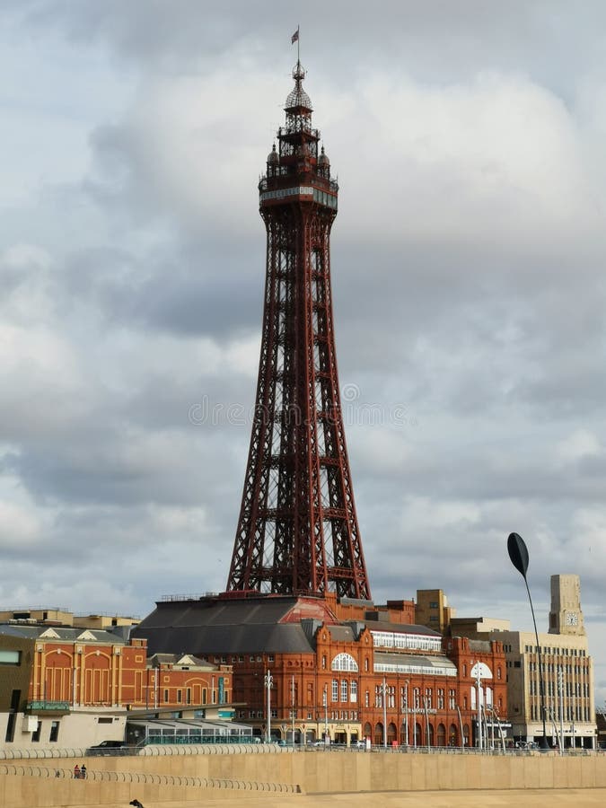 Iron Tower Blackpool editorial photo. Image of iron - 152276091