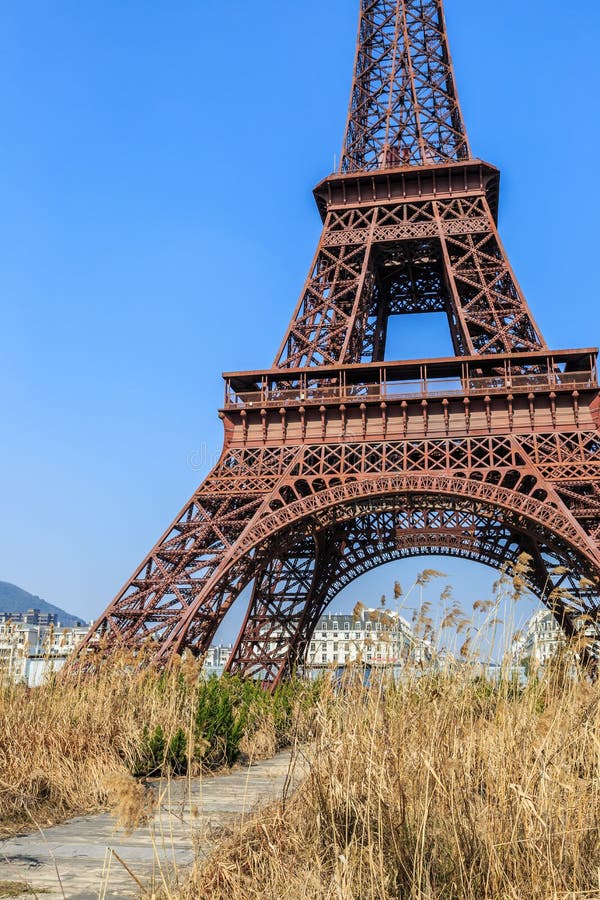 Iron Tower in the park stock image. Image of desolation - 49975927