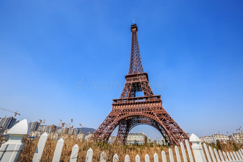 Iron Tower in the park stock photo. Image of landmarks - 49976370