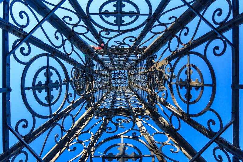 Iron tower from above stock photo. Image of iron, industrial - 3257506