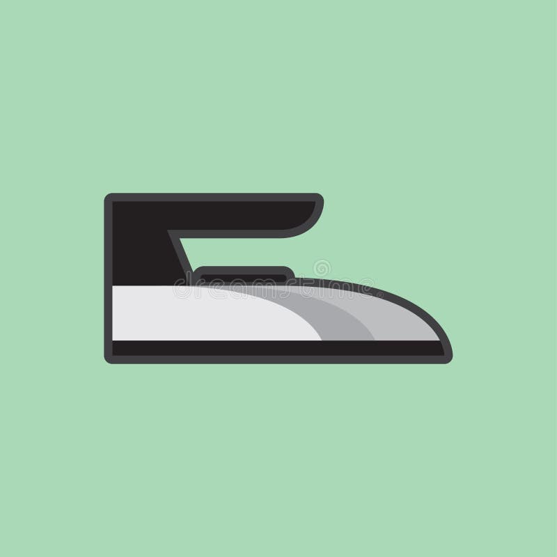 Iron. Vector Illustration Decorative Design Stock Vector - Illustration ...