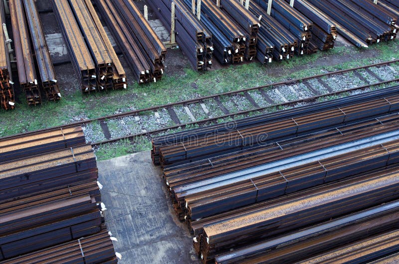Iron warehouse stock image. Image of steel, industry - 24343463