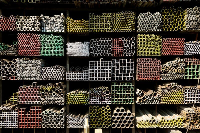 Iron warehouse stock image. Image of steel, industry - 24343463