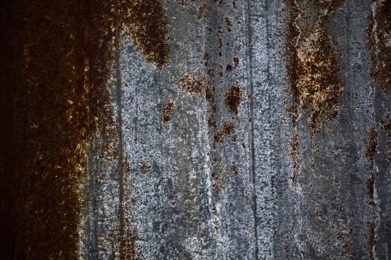 Iron Wavy Plate with Rust on it Seen Up Close Stock Photo - Image of ...