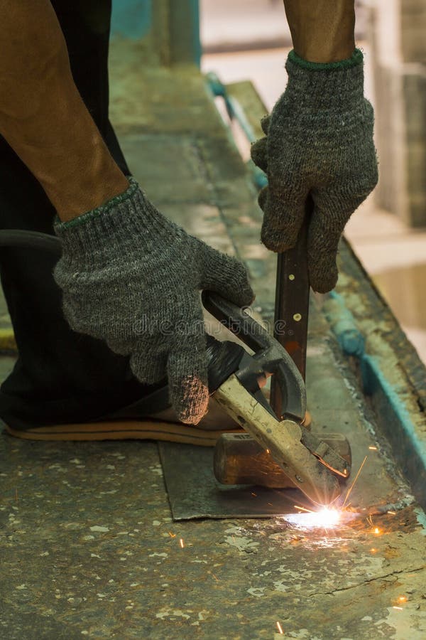 Iron Workers in the Factory Stock Image - Image of labor, contractor ...