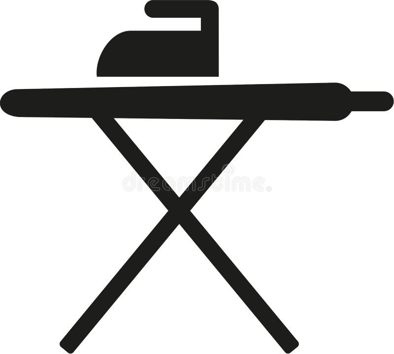 Ironing board icon stock vector. Illustration of domestic - 107099584