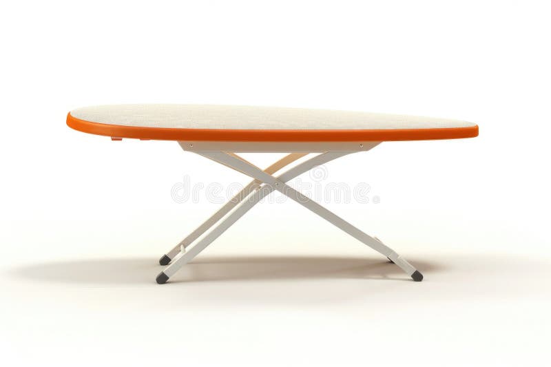 Ironing Board with Unique Orange and White Design, Great for Home or ...