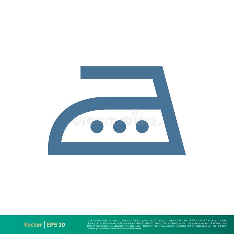 Ironing laundry symbols stock illustration. Illustration of equipment ...