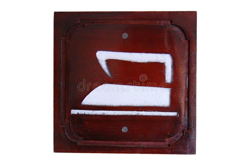 Ironing sign stock image. Image of white, clothing, symbol - 37121079