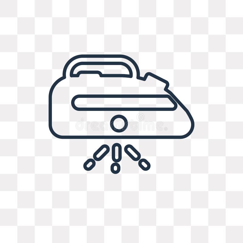 Ironing Vector Icon Isolated on Transparent Background, Linear I Stock ...