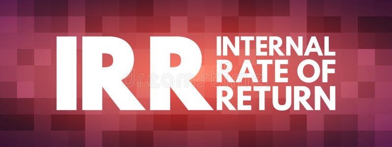 Internal Rate Return Stock Illustrations – 134 Internal Rate Return ...