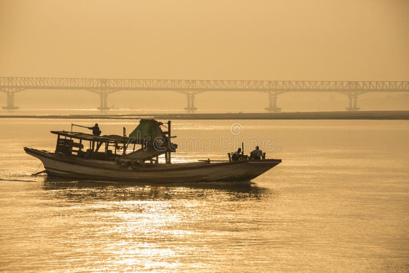 Irrawaddy River - Myanmar (Burma) Stock Image - Image of burma ...