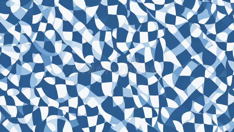 Irregular Blue and White Block Layers Woven Background Generative AI ...
