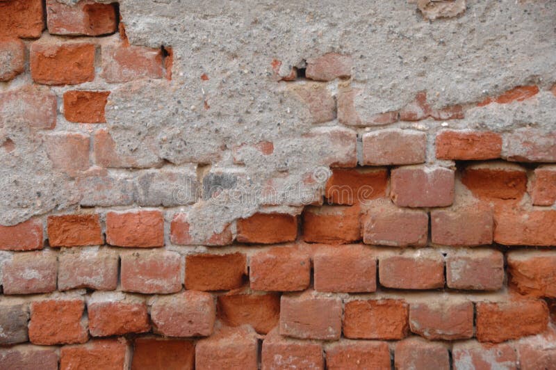 Irregular brick wall stock photo. Image of built, solid - 62418168
