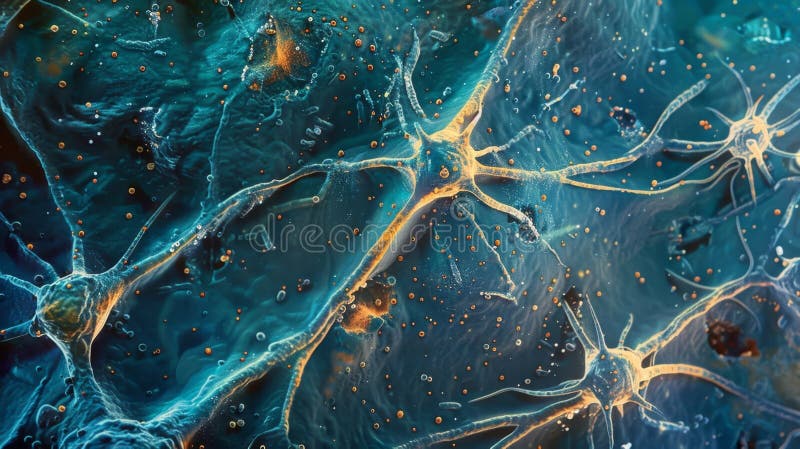 Irregular and Broken Axons are Tered Throughout this Microscopic View ...
