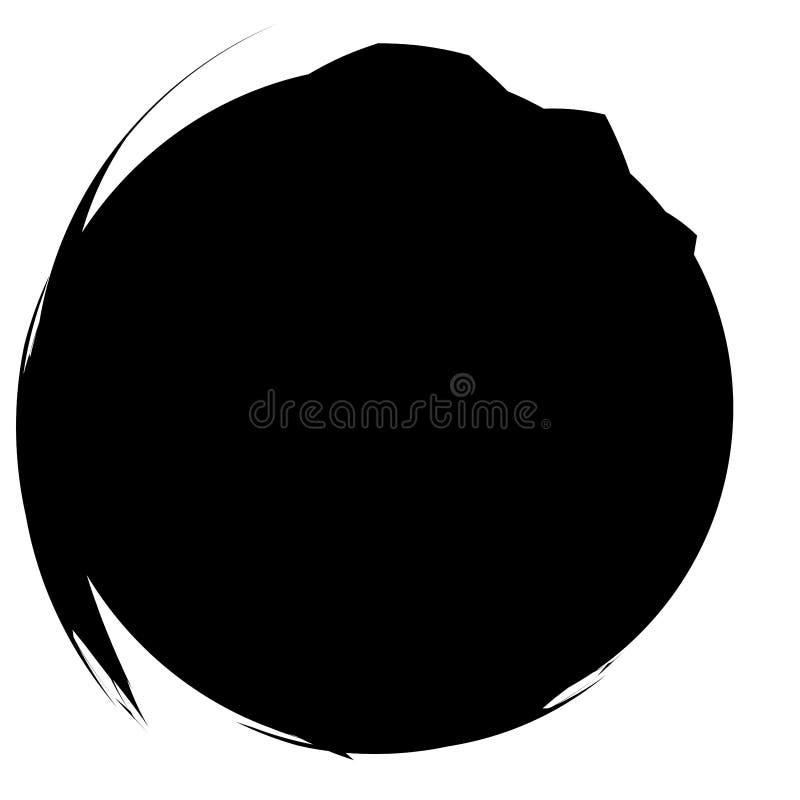 Irregular Circle Grid Seamless Pattern Stock Vector - Illustration of ...