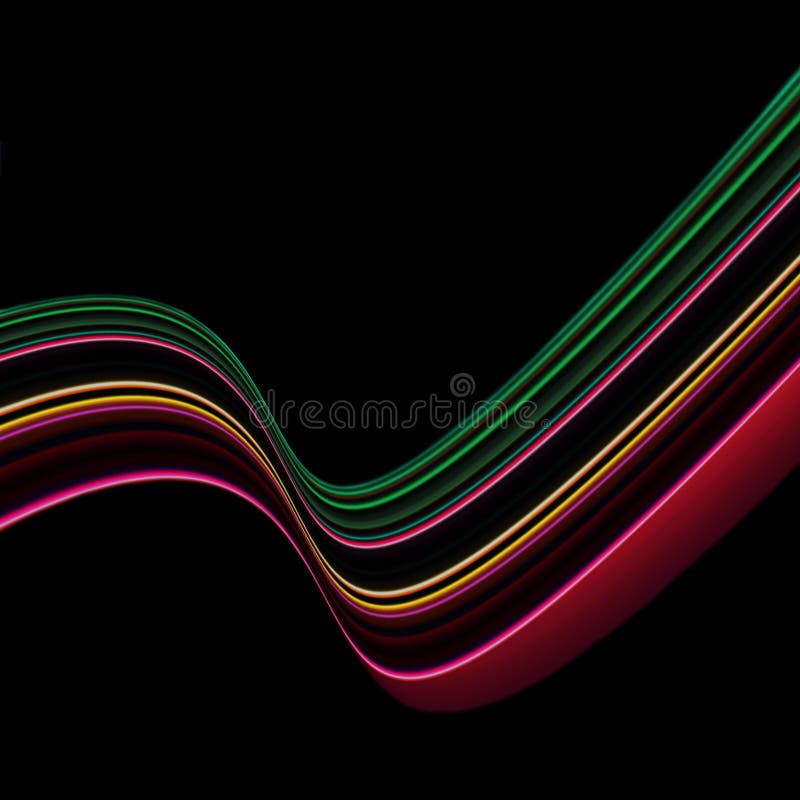 Irregular colored stripes stock illustration. Illustration of colored ...