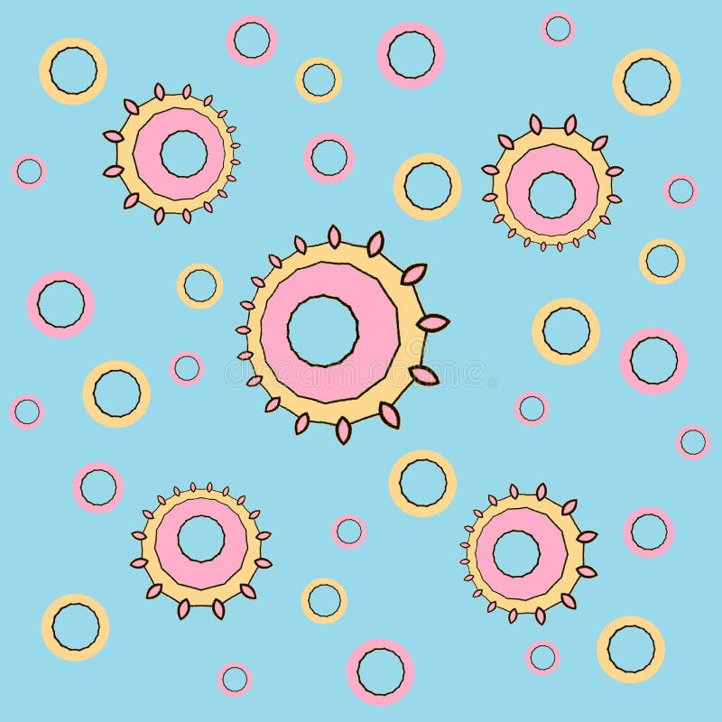 Irregular Concentric Circles Pattern Light Green Orange Red Stock ... Irregular Concentric Circles Pattern Light Green Orange Red Stock ...