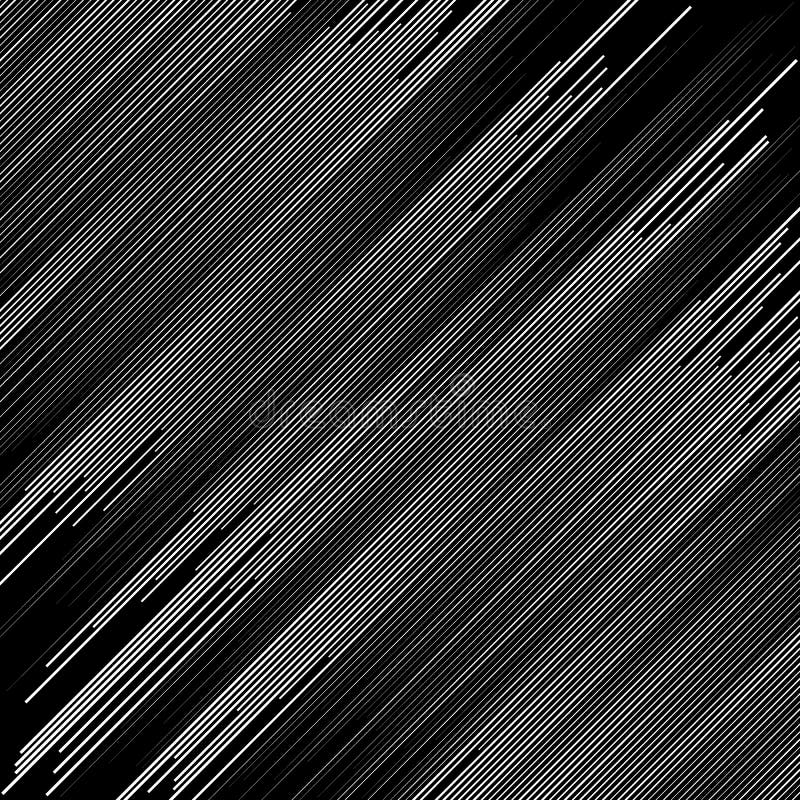 Irregular Dynamic Lines Abstract Monochrome Pattern. Linear Gri Stock ...