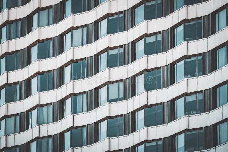 Irregular Building Facade , Modern Architecture Exterior Stock Image ...