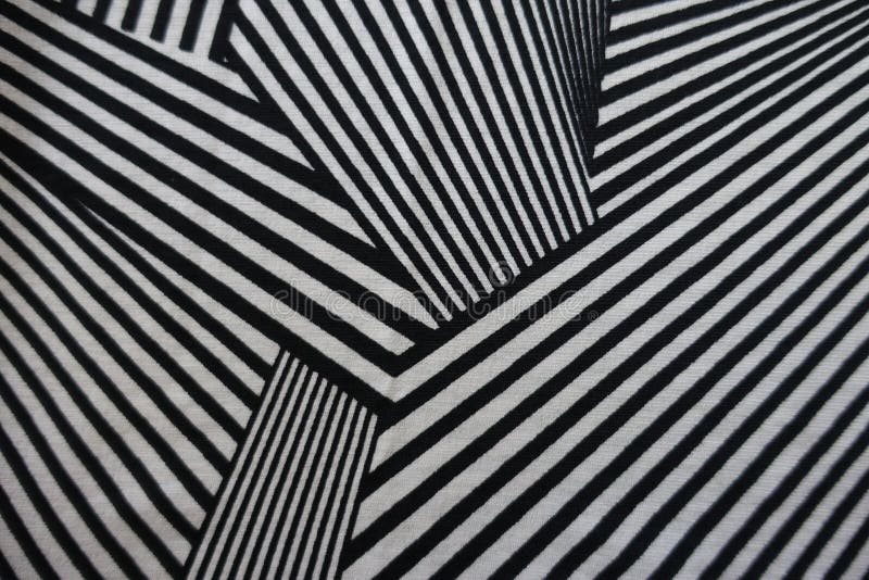 Irregular Geometric Print on Fabric Stock Photo - Image of colors ...