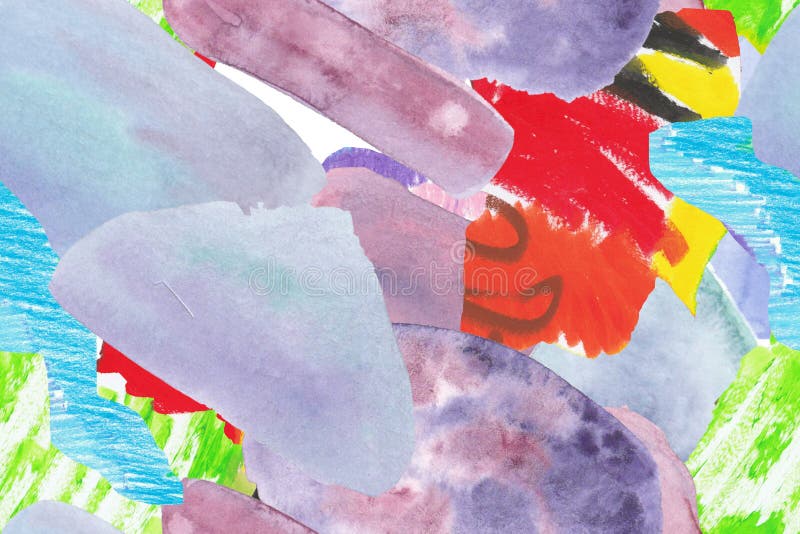 Irregular Graphic Paper Cut Outs. Creative Modern Geometric Paper ...