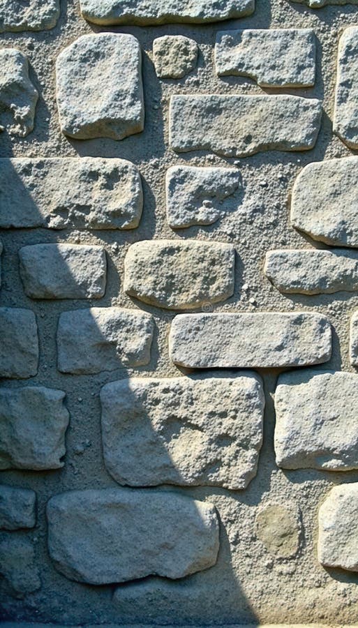 Irregular Grey Stone Wall, Uneven Surface, Shadows , Design, Texture ...