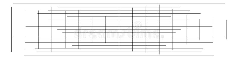 Irregular, Grid Mesh, Lattice, Grating Geometric Pattern Element Stock ...