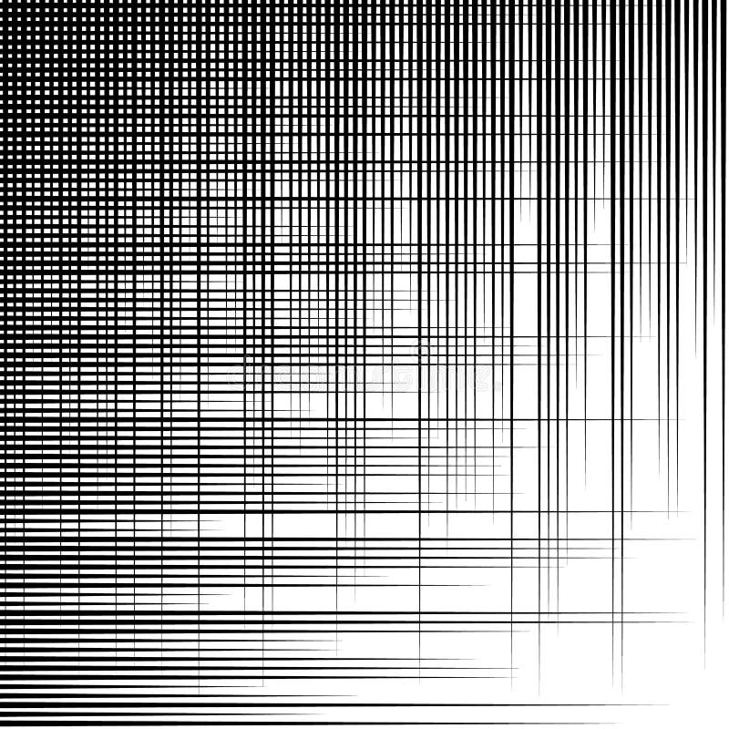Irregular Grid Mesh Pattern Abstract Monochrome Geometric Text Stock