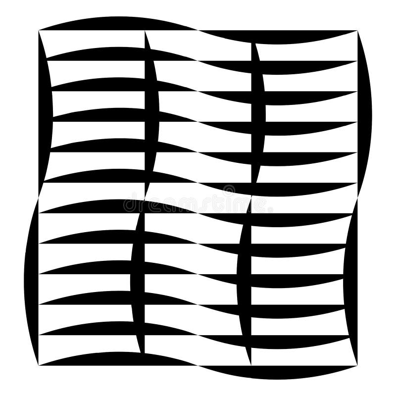 Irregular Grid, Mesh with Random Lines. Squares Lattice, Grating ...