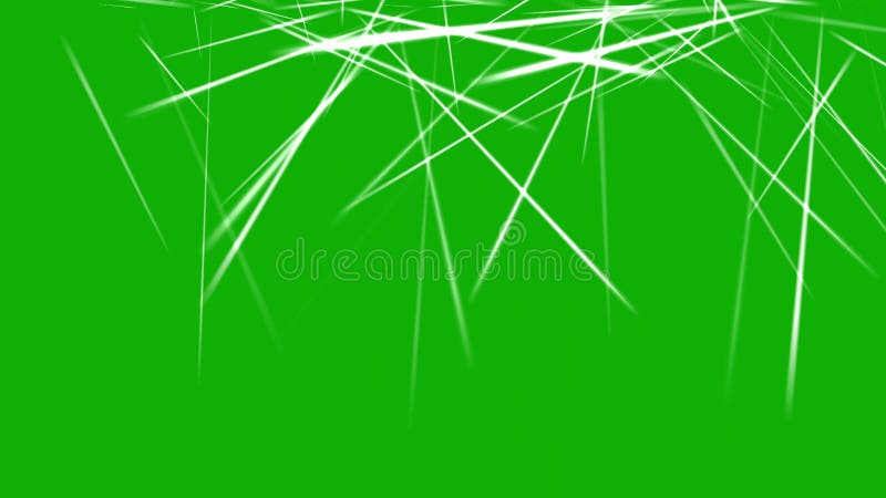 Irregular Light Streaks Motion Graphics with Green Screen Background ...