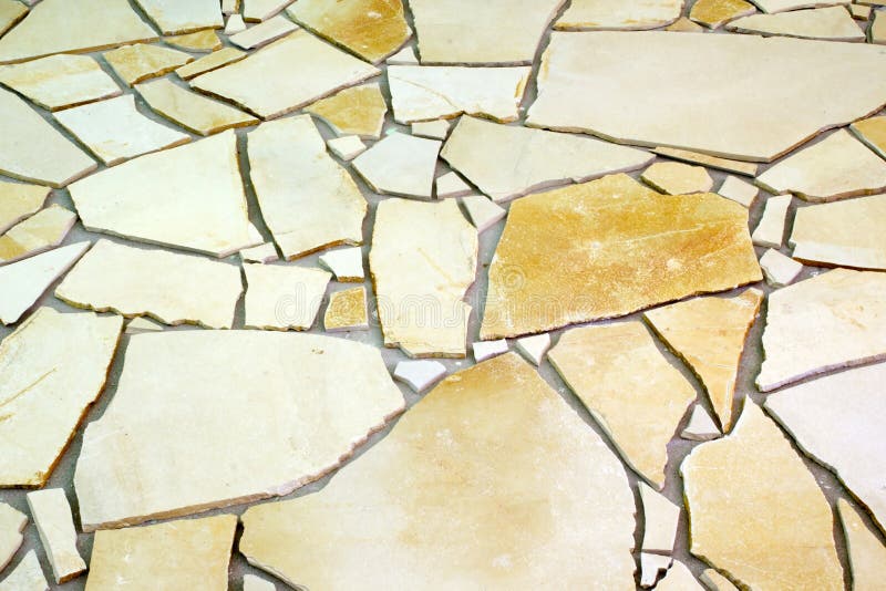 Irregular Natural Stones - Floor Stock Photo - Image of beige, masonry ...