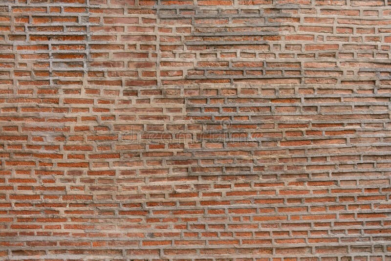 Irregular Red Brick Wall Background Stock Photo - Image of brown ...