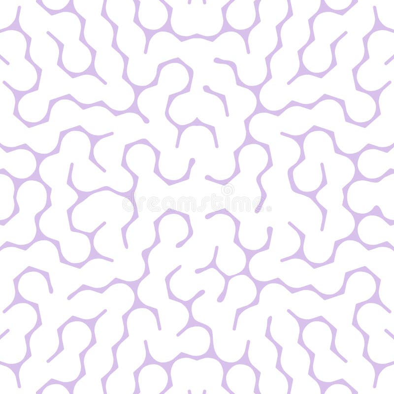 Irregular Seamless Pattern. Abstract Maze Design. Labyrinth Stock ...