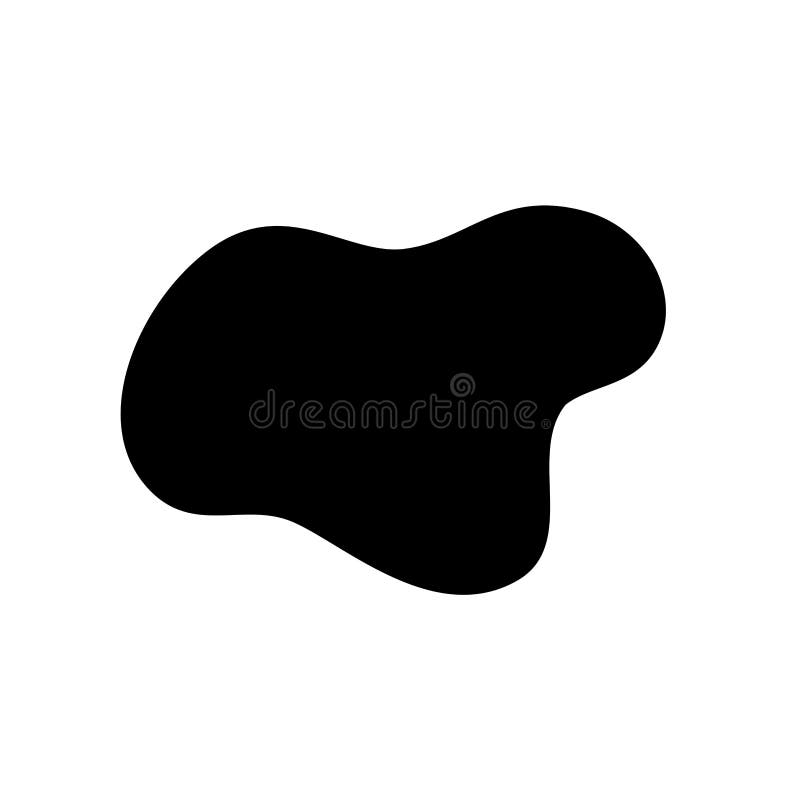 Irregular Shape Vector Illustration Isolated on White Stock Vector ...