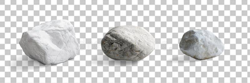 Irregular Shaped Natural Rock on a Transparent Background Stock Photo ...