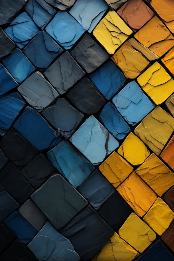 Irregular Squares Slate Design Pattern Texture Wallpaper Stock ...