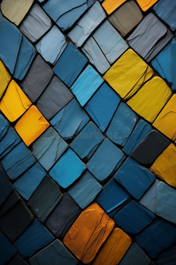 Irregular Squares Slate Design Pattern Texture Wallpaper Stock ...