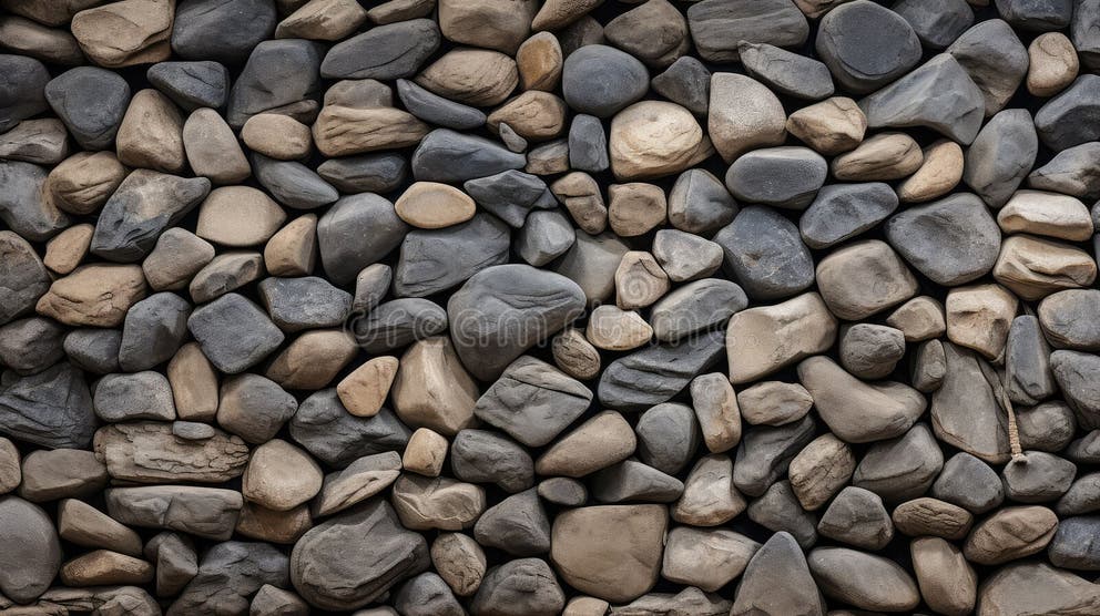 Irregular Stone Wall Pattern Stock Photo - Image of architecture ...