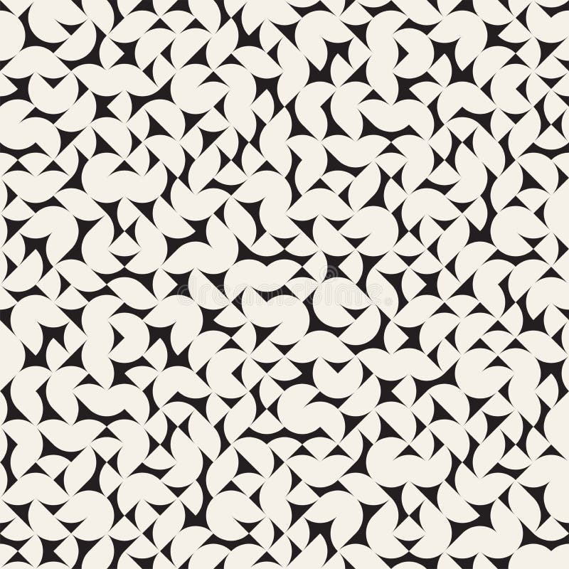 Irregular Tangled Shapes. Abstract Geometric Design. Vector Seamless ...