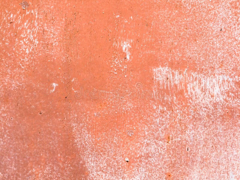 Irregular Terracotta Painted Wall To Use As Background Stock Image ...