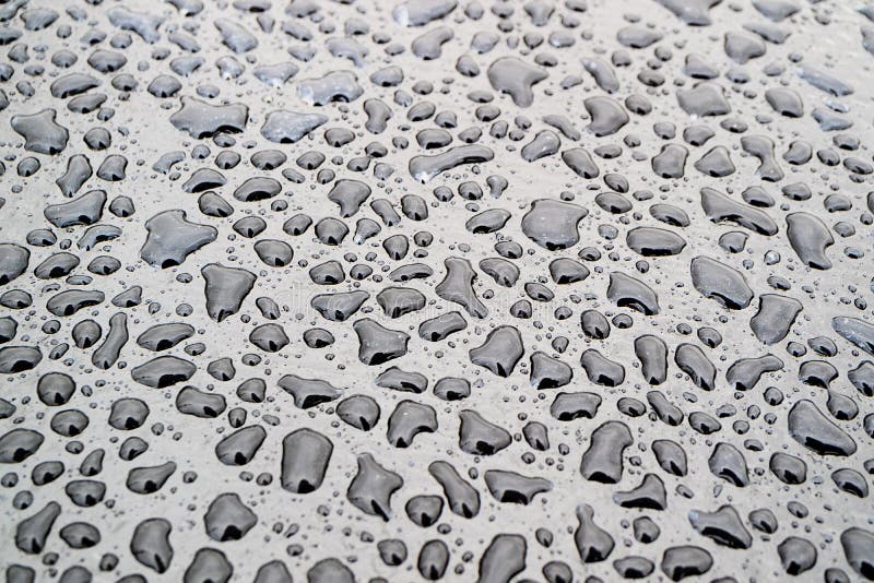 Water Drops in Different Shapes, Macro Photography Water Droplets of ...