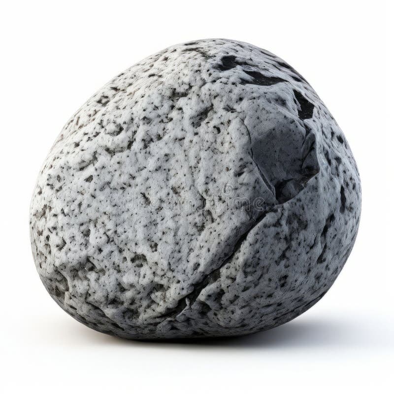 Irregularly Shaped Pebble with a Pitted Texture Strange Old Stock ...