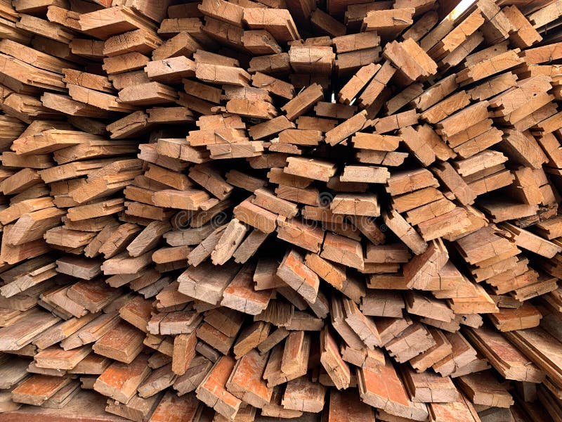Irregularly Stacked Timber Abstract Background, Old Wooden Boards ...