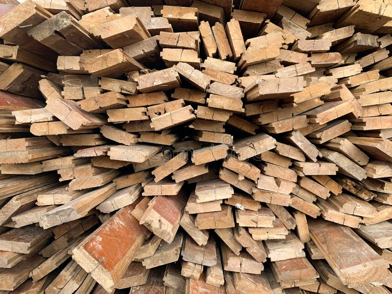 Irregularly Stacked Timber Abstract Background, Old Wooden Boards ...