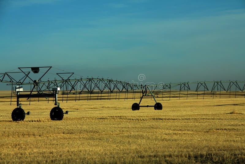 The crop irrigation system stock photo. Image of equipment - 12065112