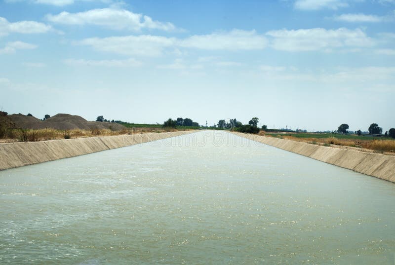 Irrigation canal stock photo. Image of farming, connection - 26310830