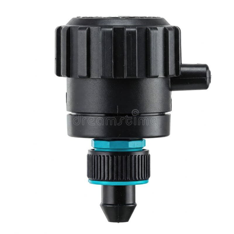 Irrigation Drip System Emitter Nozzle Stock Photo - Illustration of ...