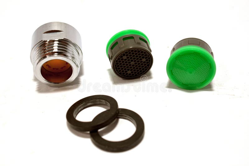 Irrigation Kit with Tools on a White Background Stock Image - Image of ...