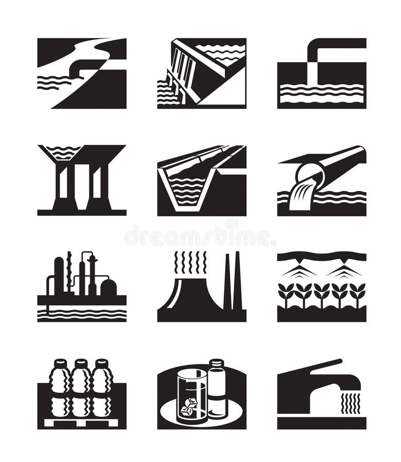 Irrigation, Plumbing and Water Supply Stock Vector - Illustration of ...